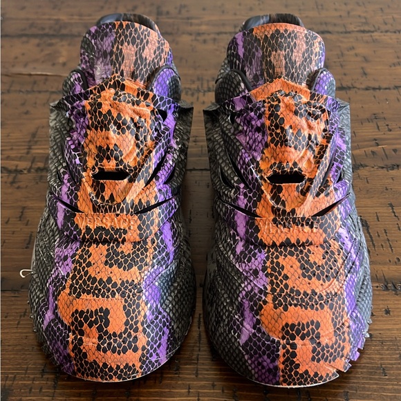 Versace | Shoes | Versace Odissea Caged Rubber Medusa Sneaker Grey ...